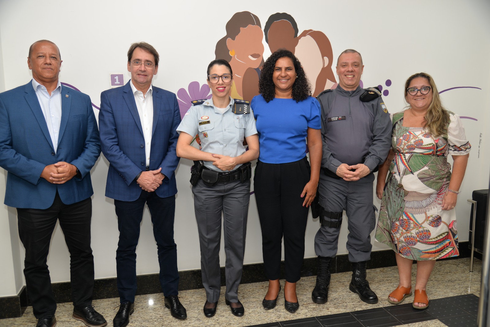 SESM - SESM recebe comandante da Companhia de Proteção à Mulher e ...