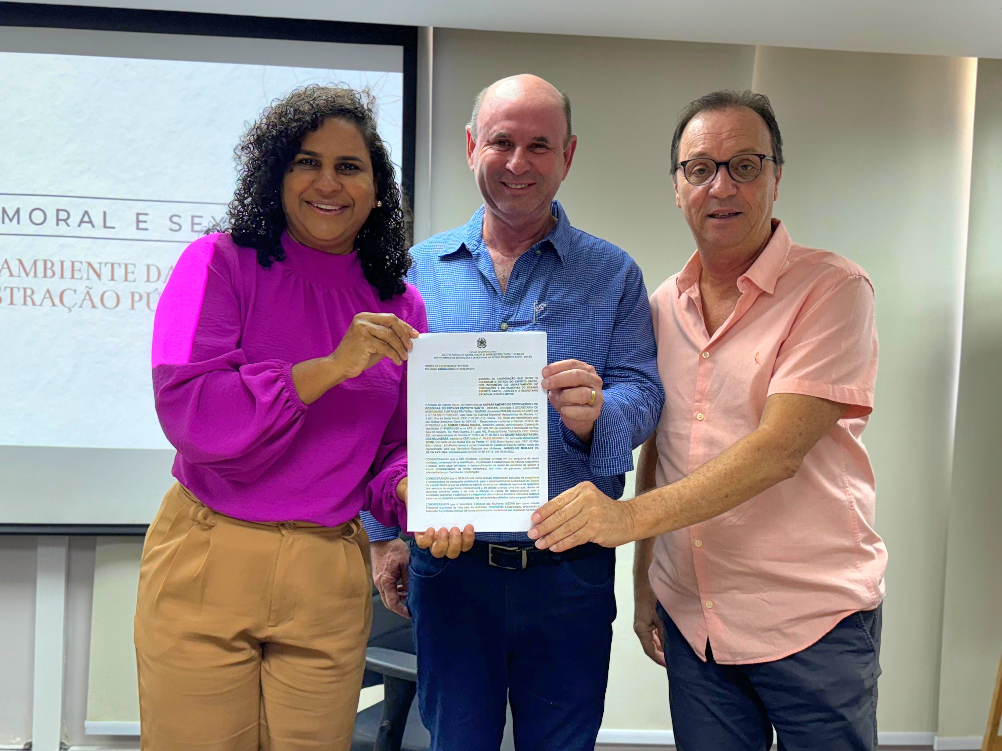 SESM - DER-ES e SESM firmam acordo de cooperação para combater ...